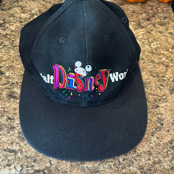 Disney | Accessories | Vtg 9s Walt Disney Snapback Hat | Poshmark